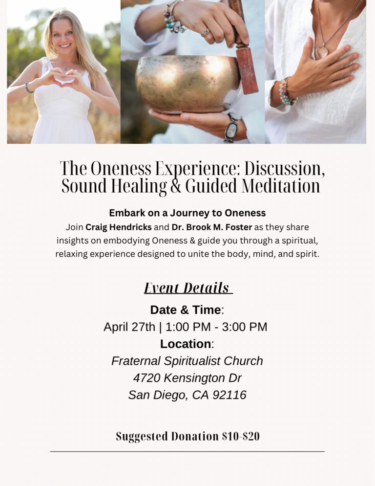 The Heart of Oneness – Connecting to the Infinite Field – Fraternal ...